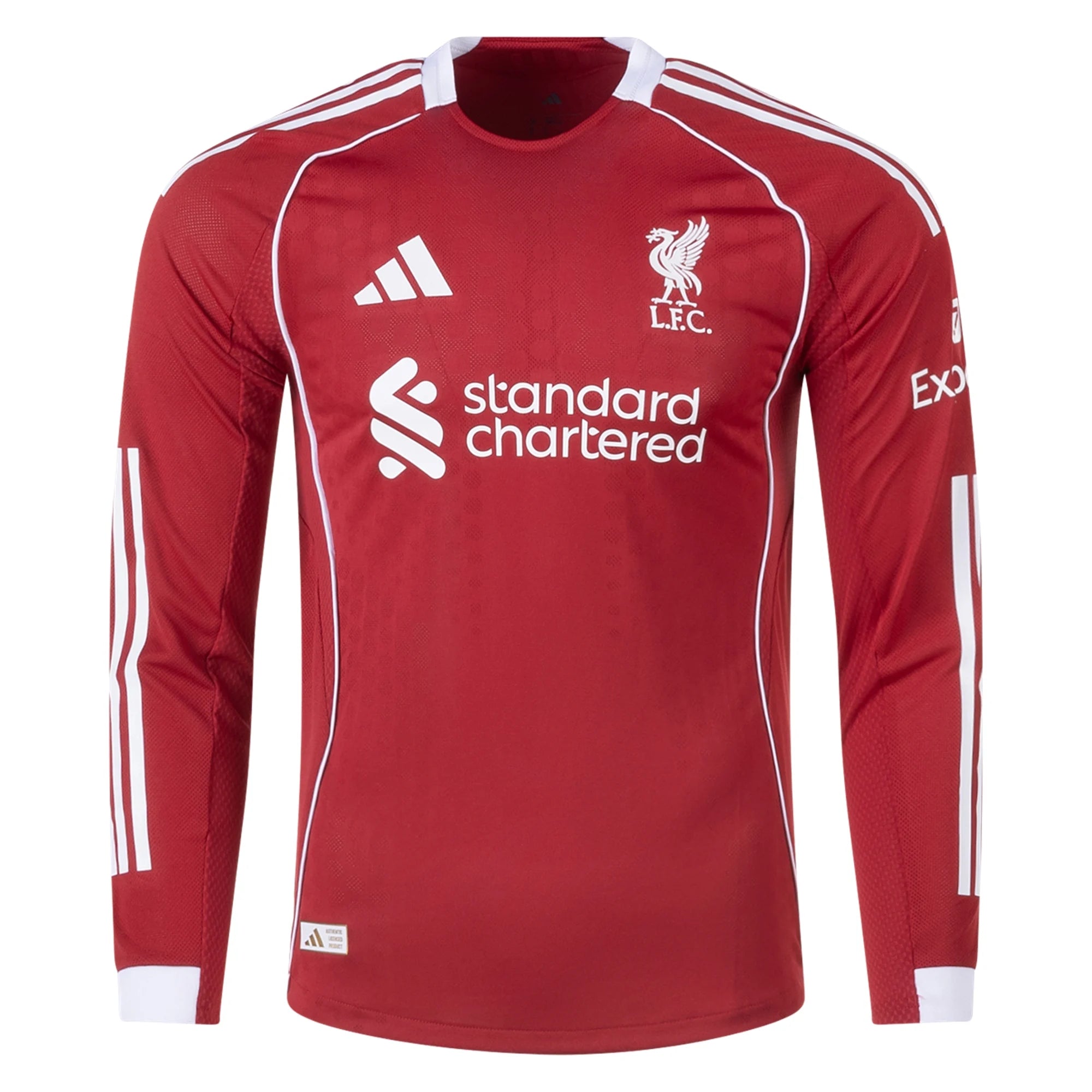 25/26 LIVERPOOL FC LONG SLEEVE HOME AUTHENTIC JERSEY – Footy Depot