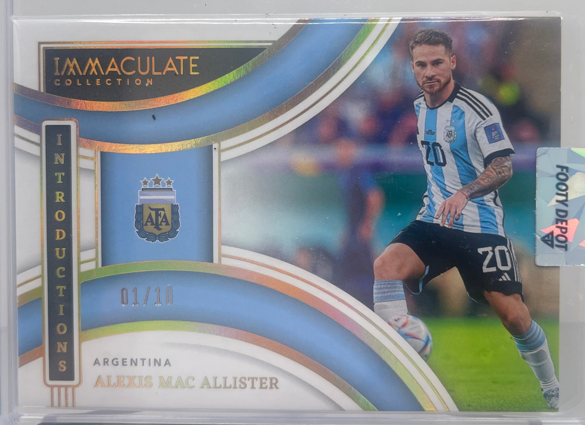 22/23 Immaculate Introductions Mac Allister #1/10 – Footy Depot
